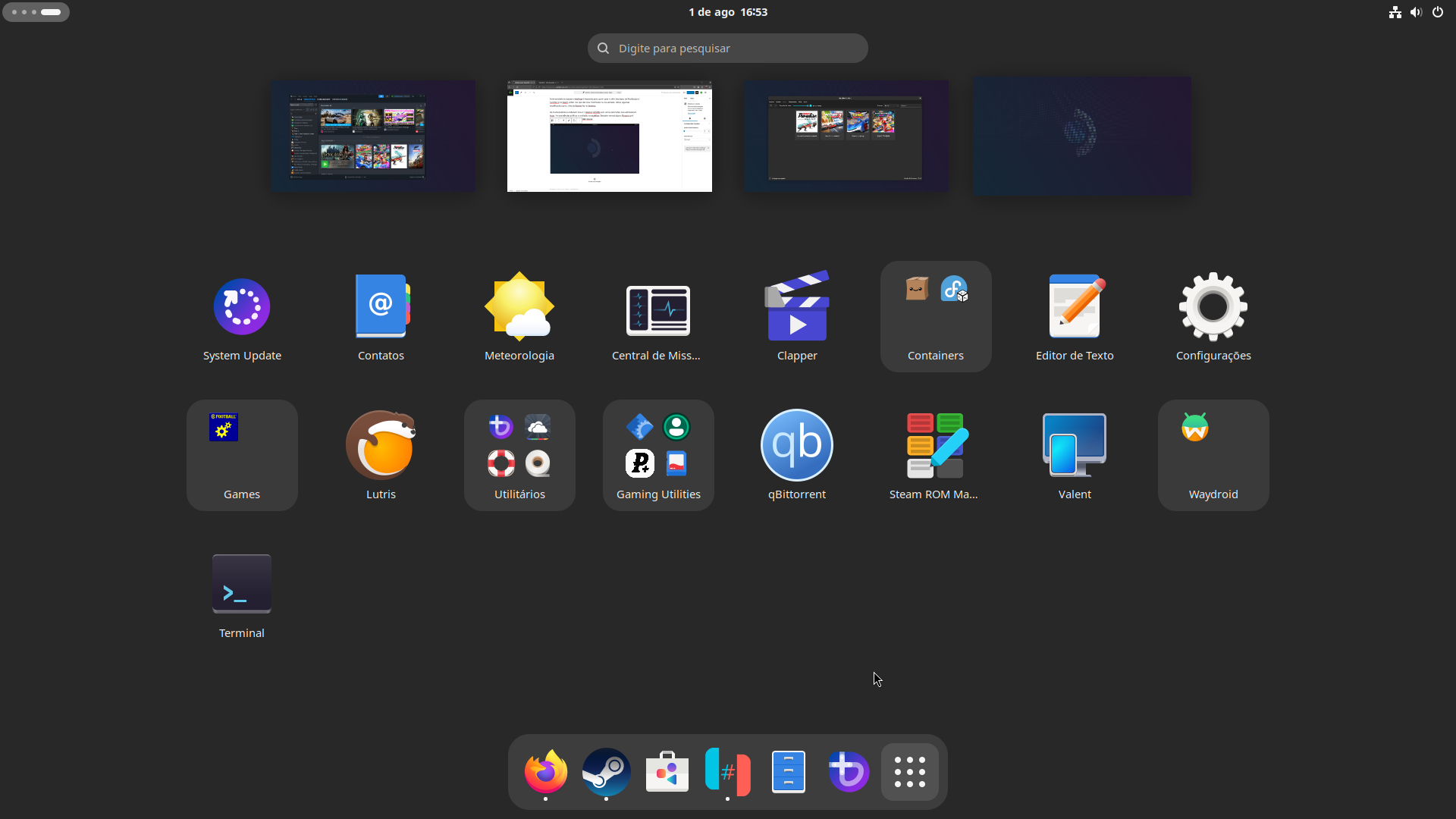 Bazzite – Otimizando desktop e Game Mode – Fast OS